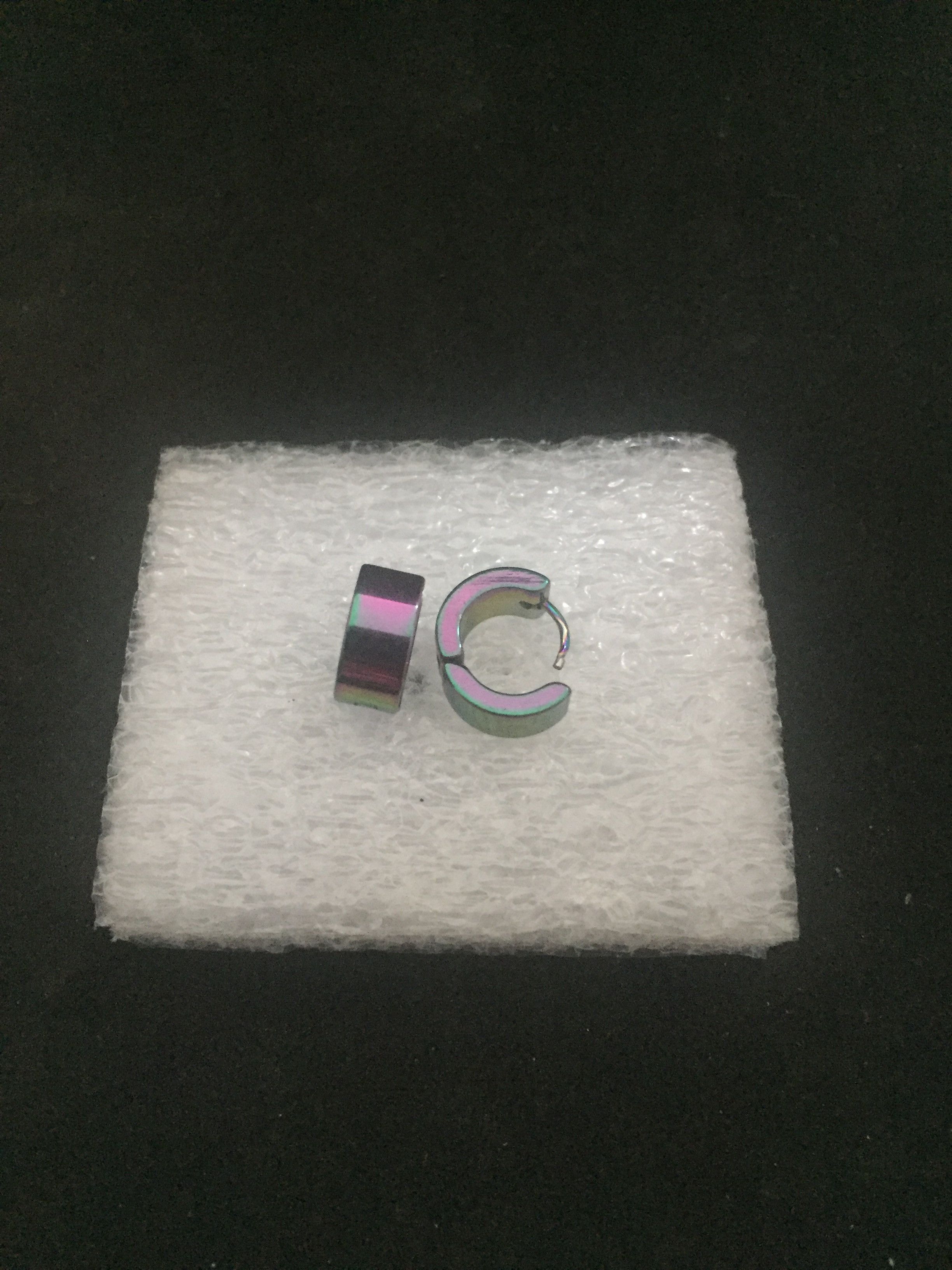 Jewelry Colorful Round Stainless Steel Earrings | Grailed