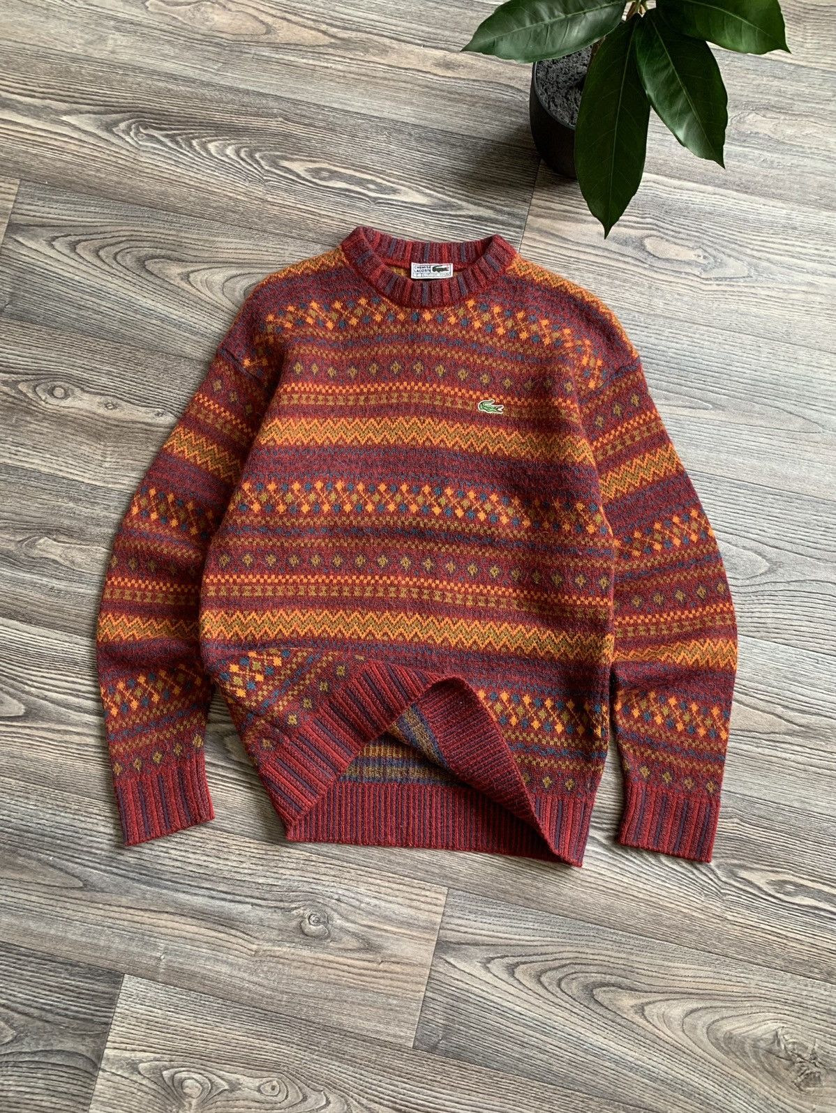 Lacoste LACOSTE SPAIN MULTICOLOUR ARCHIVE VINTAGE SWEATHER | Grailed