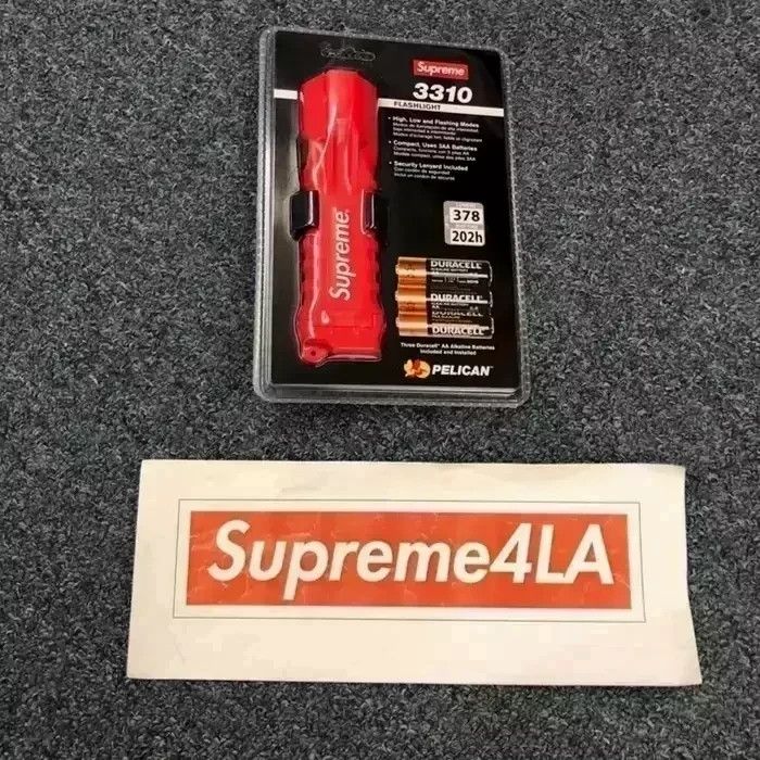 Supreme Supreme 19S/S Pelican 3310PL Flashlight Red | Grailed