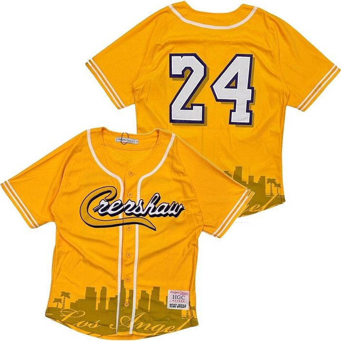 Other Nipsey Hustle Crenshaw X Kobe Bryant #24 Baseball Jersey | Grailed Other Nipsey Hustle Crenshaw X Kobe Bryant #24 Baseball Jersey | Grailed