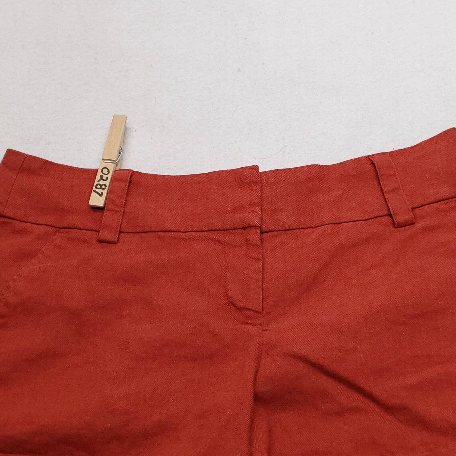Express Express Button Zip Chino Short Shorts Womens Size 5 Red | Grailed