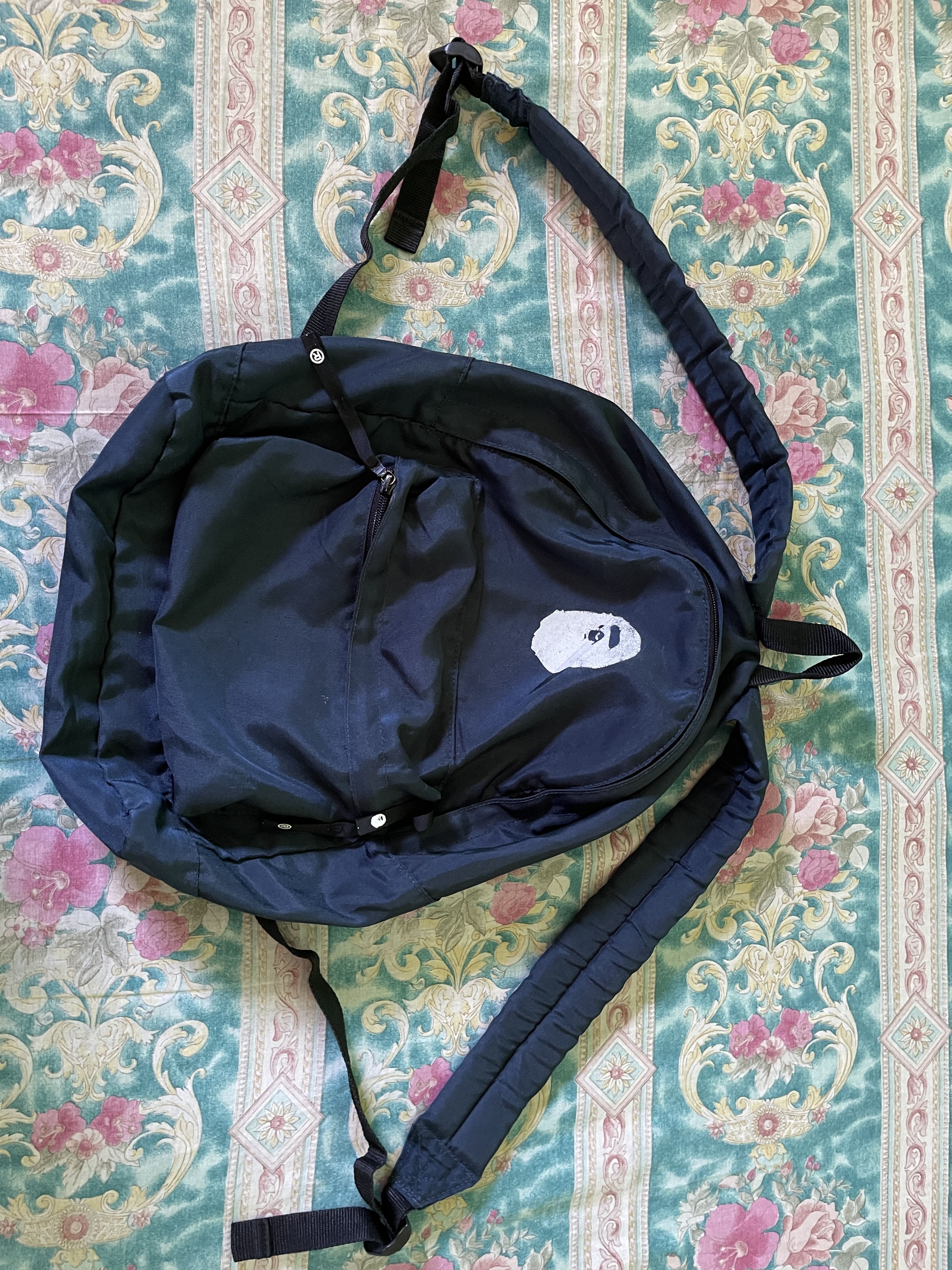 Bape BATHING APE BAG PACK BIG LOGO | Grailed