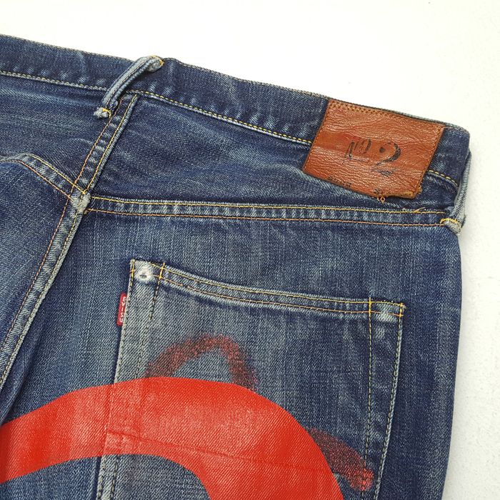 Vintage EVISU Streetwear Skateboard Custom Logo Style Jeans | Grailed