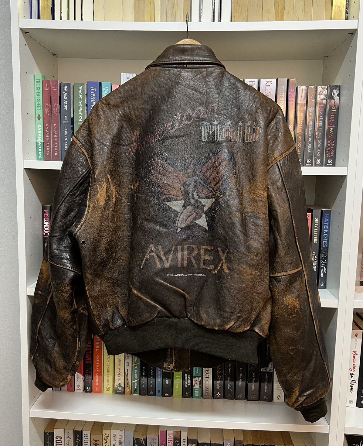 Avirex × Vintage 1991 Avirex Type A2 Leather Jacket | Grailed