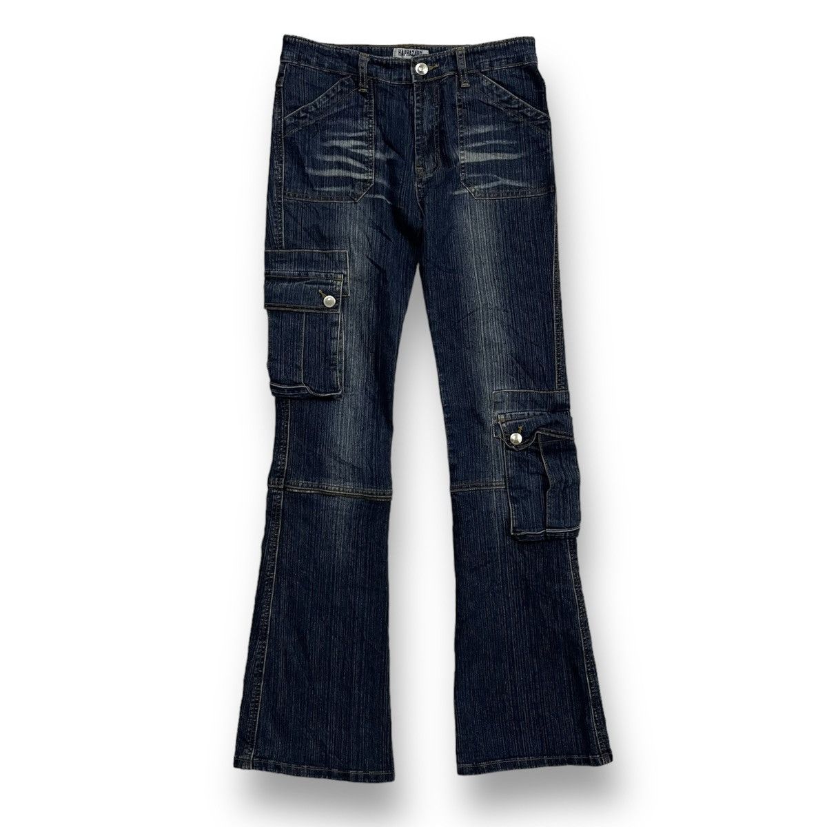 Beauty Beast × Vintage HapHazard Fans Workshop Tactical Cargo Denim ...