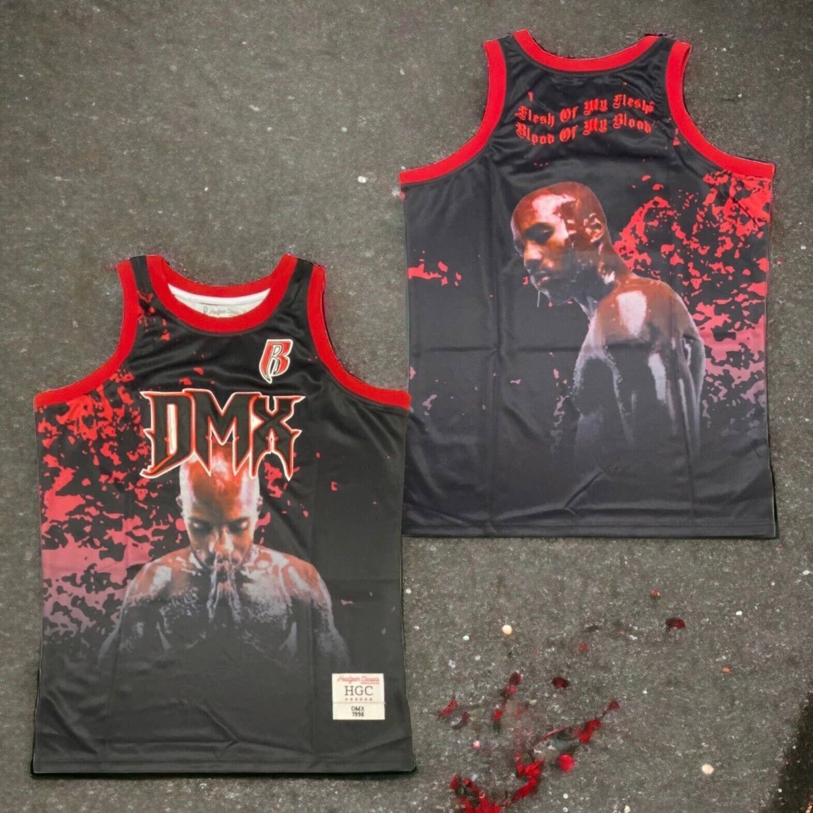 Jersey DMX Ruff Ryders 1998 Headgear Classics Basketball Jersey | Grailed
