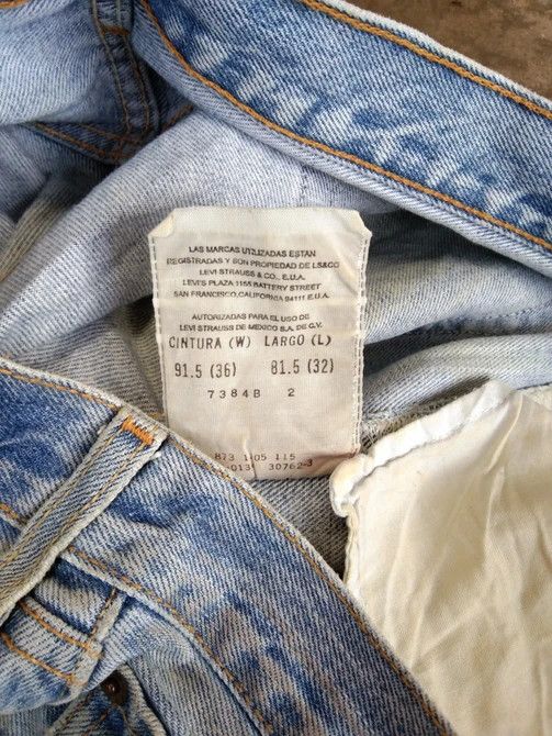 Levi's Vintage Levi's 501 Distressed Jeans 36x32 | Grailed