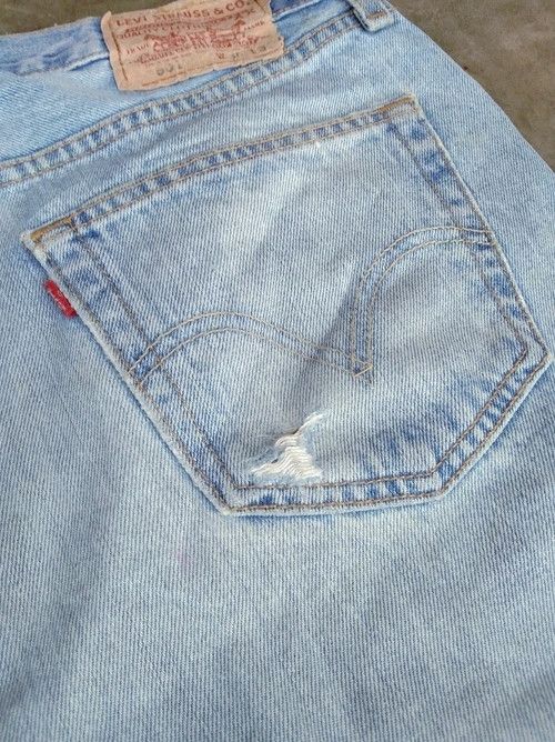 Levi's Vintage Levi's 501 Distressed Jeans 36x32 | Grailed
