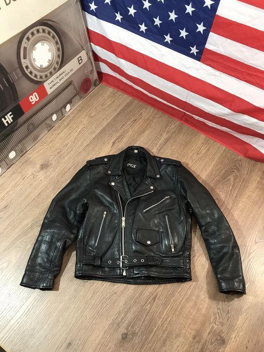 Vintage 📽Vintage Leather jacket Terminator style | Grailed