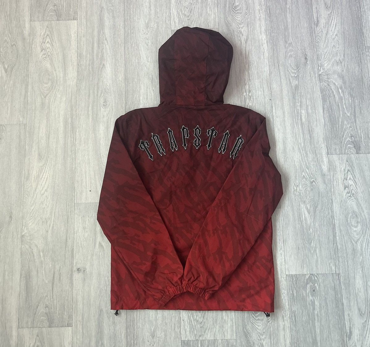 Trapstar London Trapstar Irongate T Windbreaker Burgandy/Red | Grailed