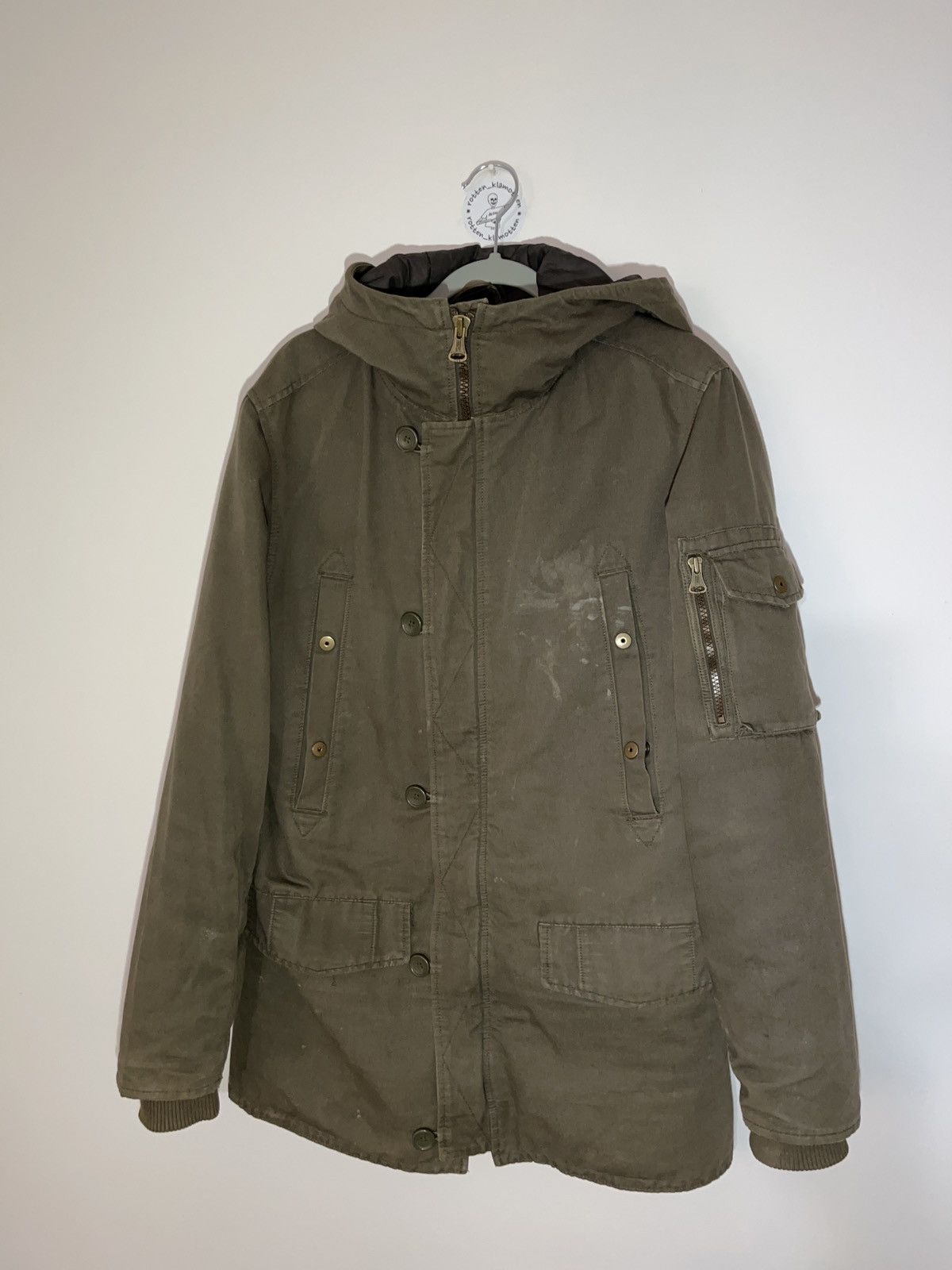 Gap Gap 00s military jacket 2008 Sherpa cargo army tactical | Grailed