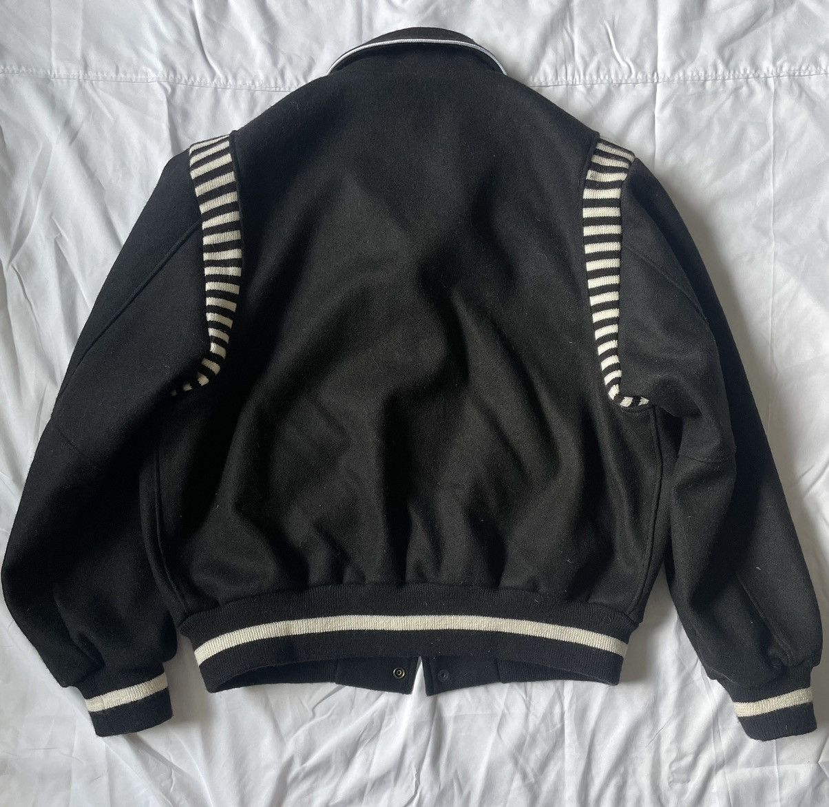 Bare Knuckles Wool Varsity Jacket | Grailed