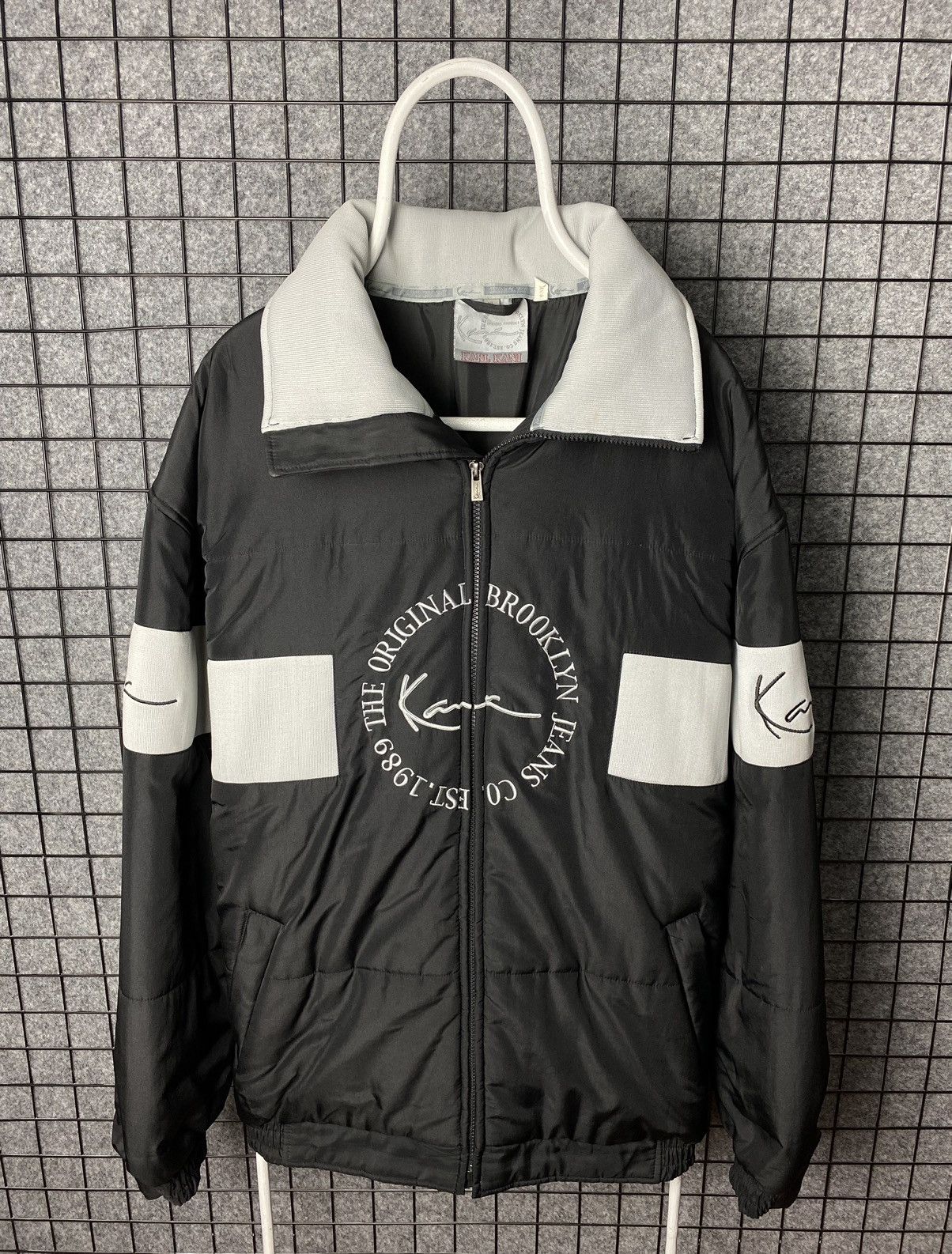 Karl Kani × Streetwear Karl Kani Streetwear Logo Print Puffer Jacket ...