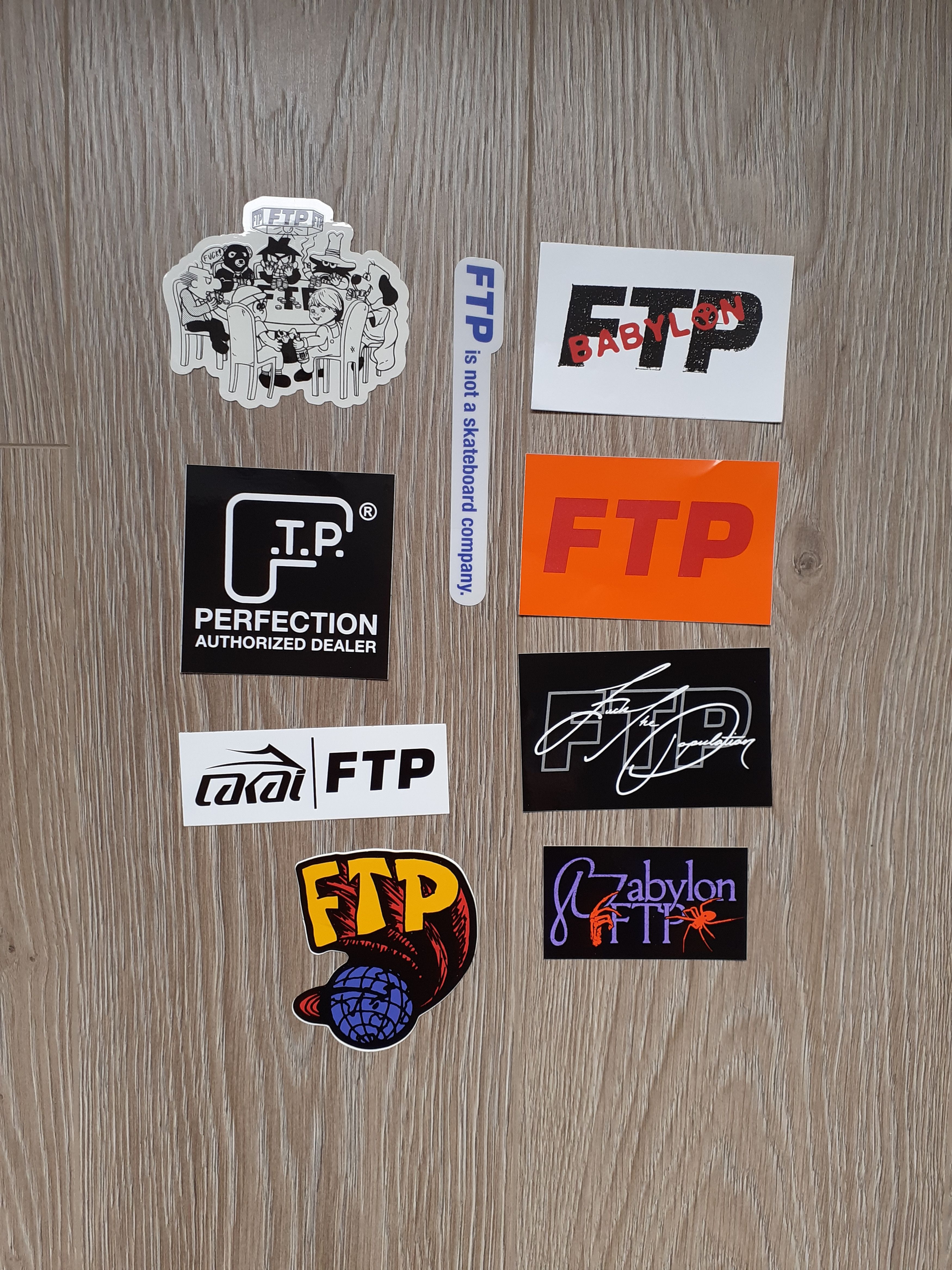 Fuck The Population FTP Sticker Set | Grailed