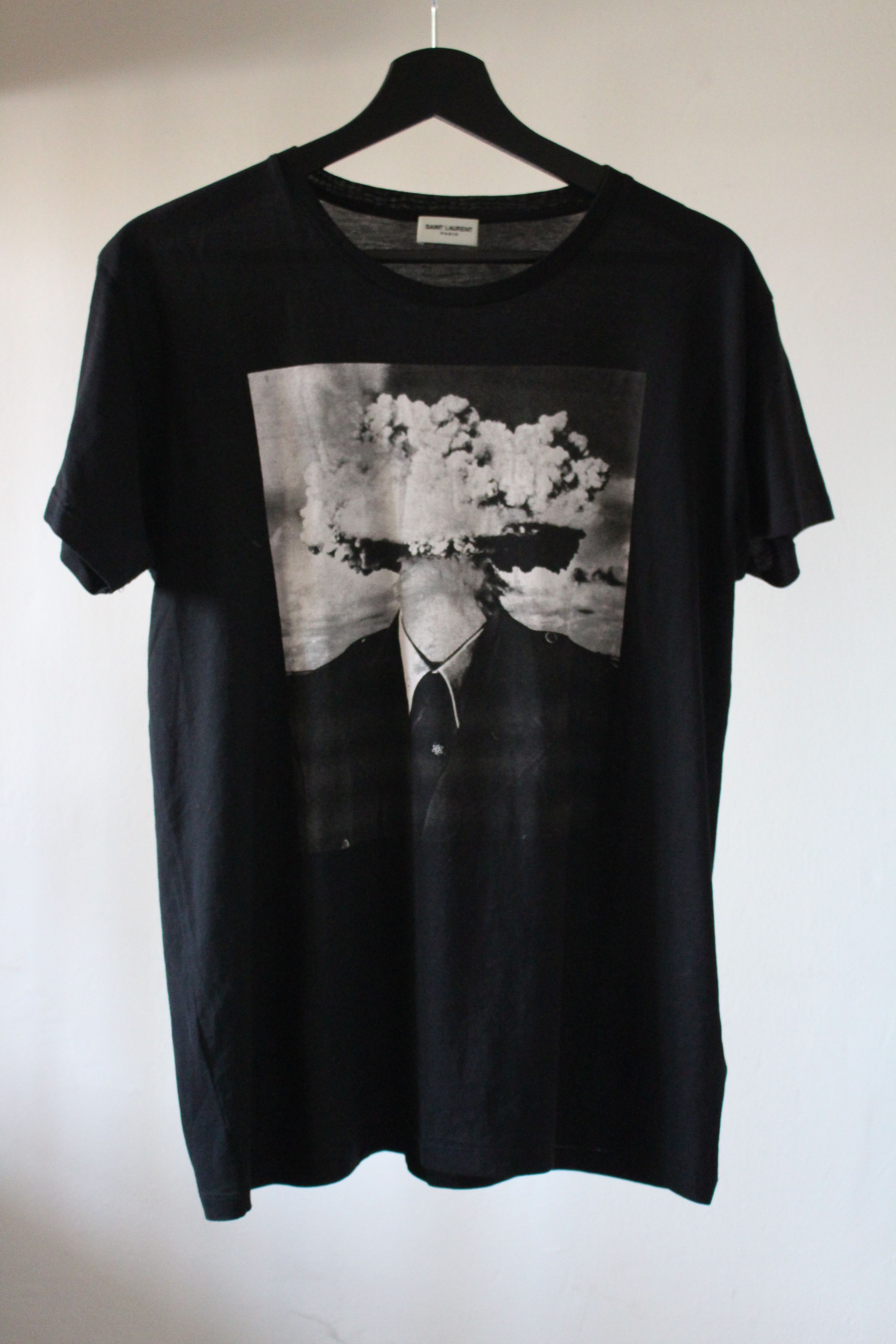 Saint Laurent Paris Exploding Head T-shirt | Grailed