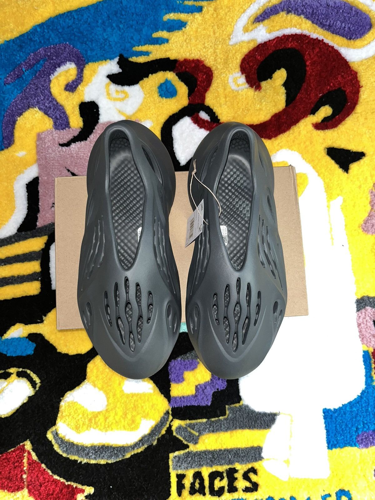 Adidas × Kanye West Yeezy Foam Runner Carbon | Grailed