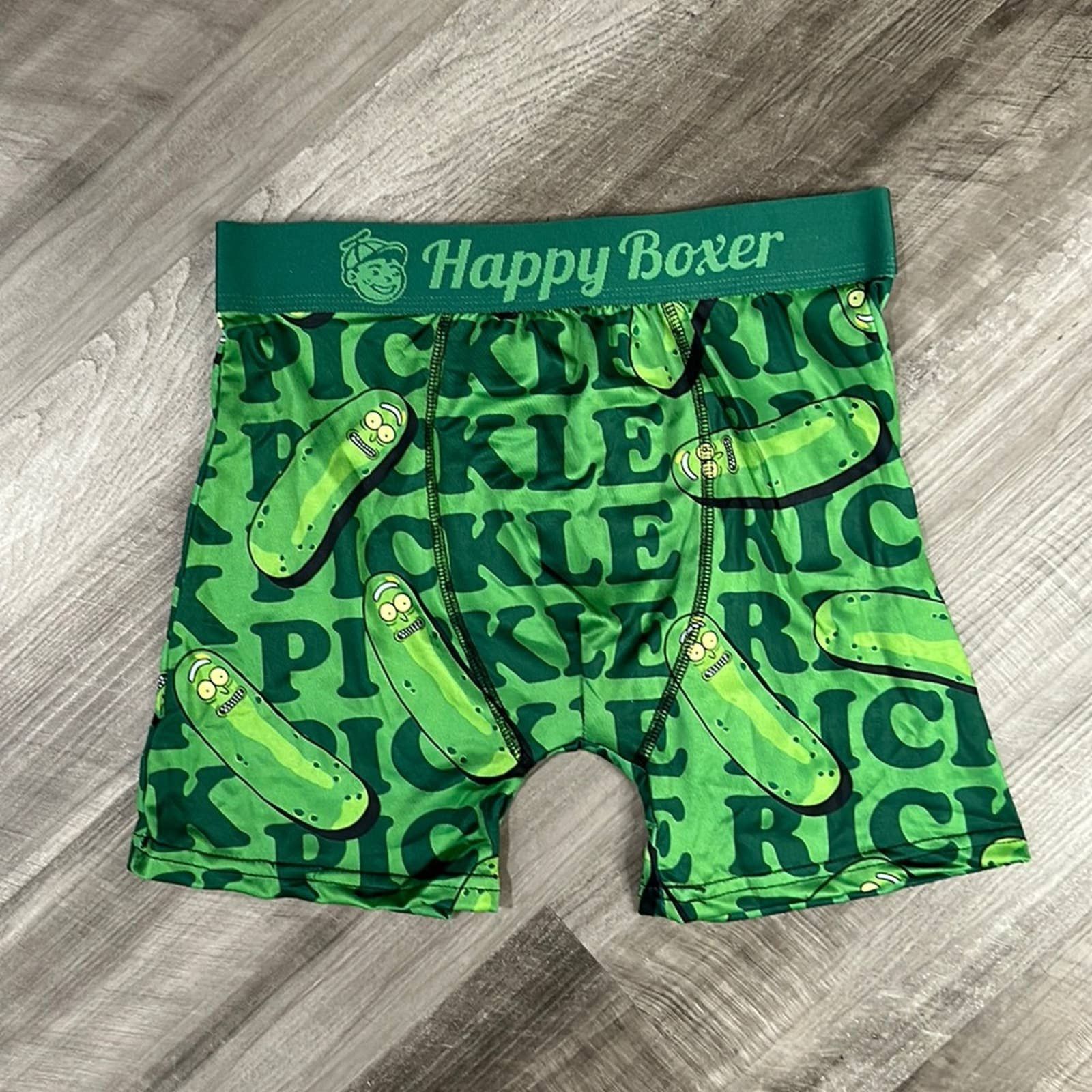 1 Rick and Morty Pickle Rick Ice Cream Boxer Brief | Grailed