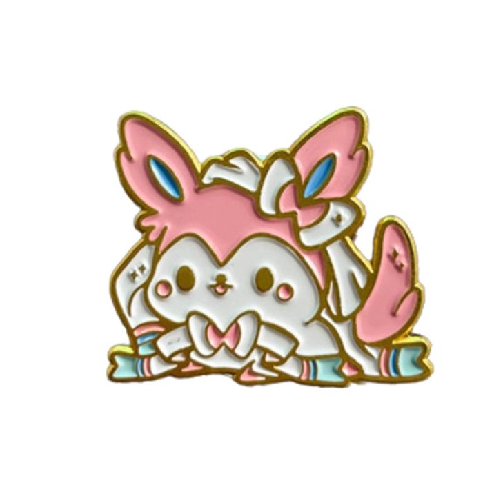 Enamel Sylveon Classic Pokemon Pikachu Enamel Pins - 16-1 | Grailed