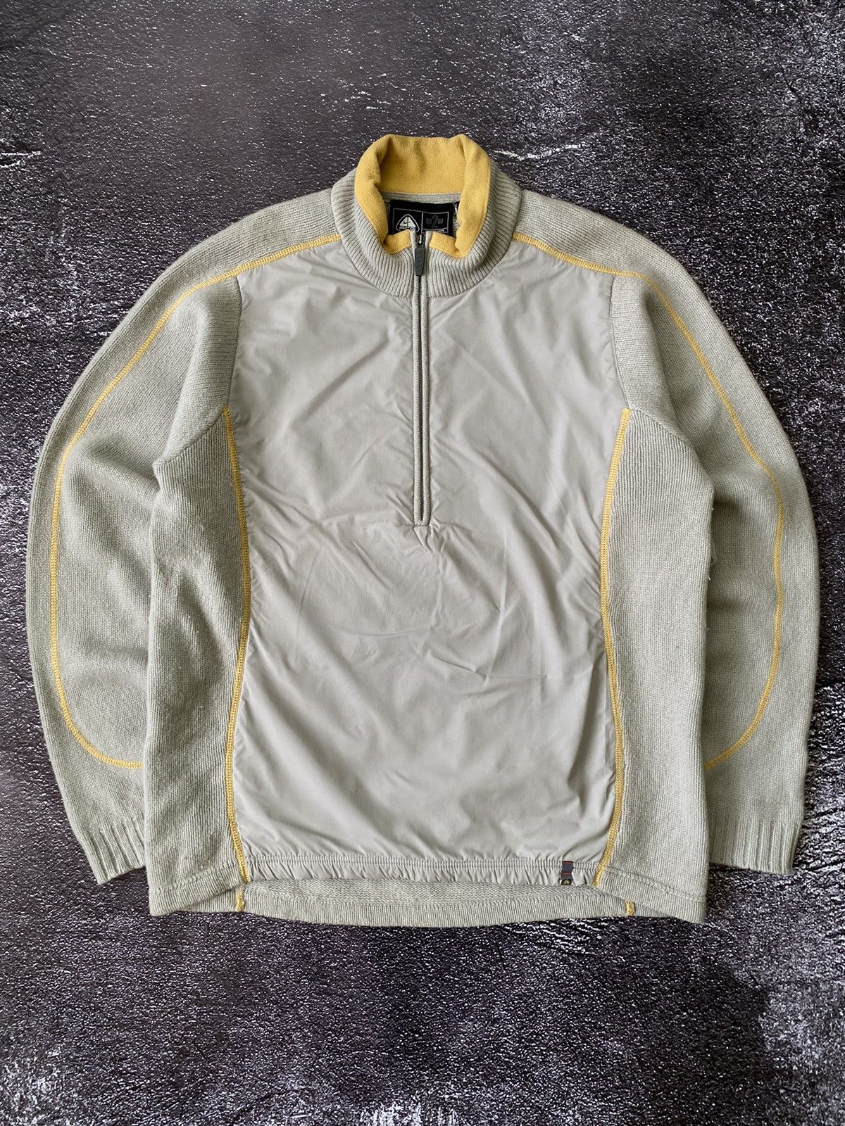 Nike × Nike ACG × Vintage RARE Vintage Nike ACG sweater Nylon/Wool ...