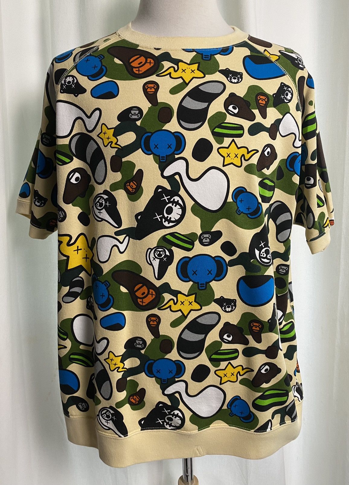 Bape Bape x Kaws Baby Milo Animal Kingdom Short Sleeve Crewneck | Grailed