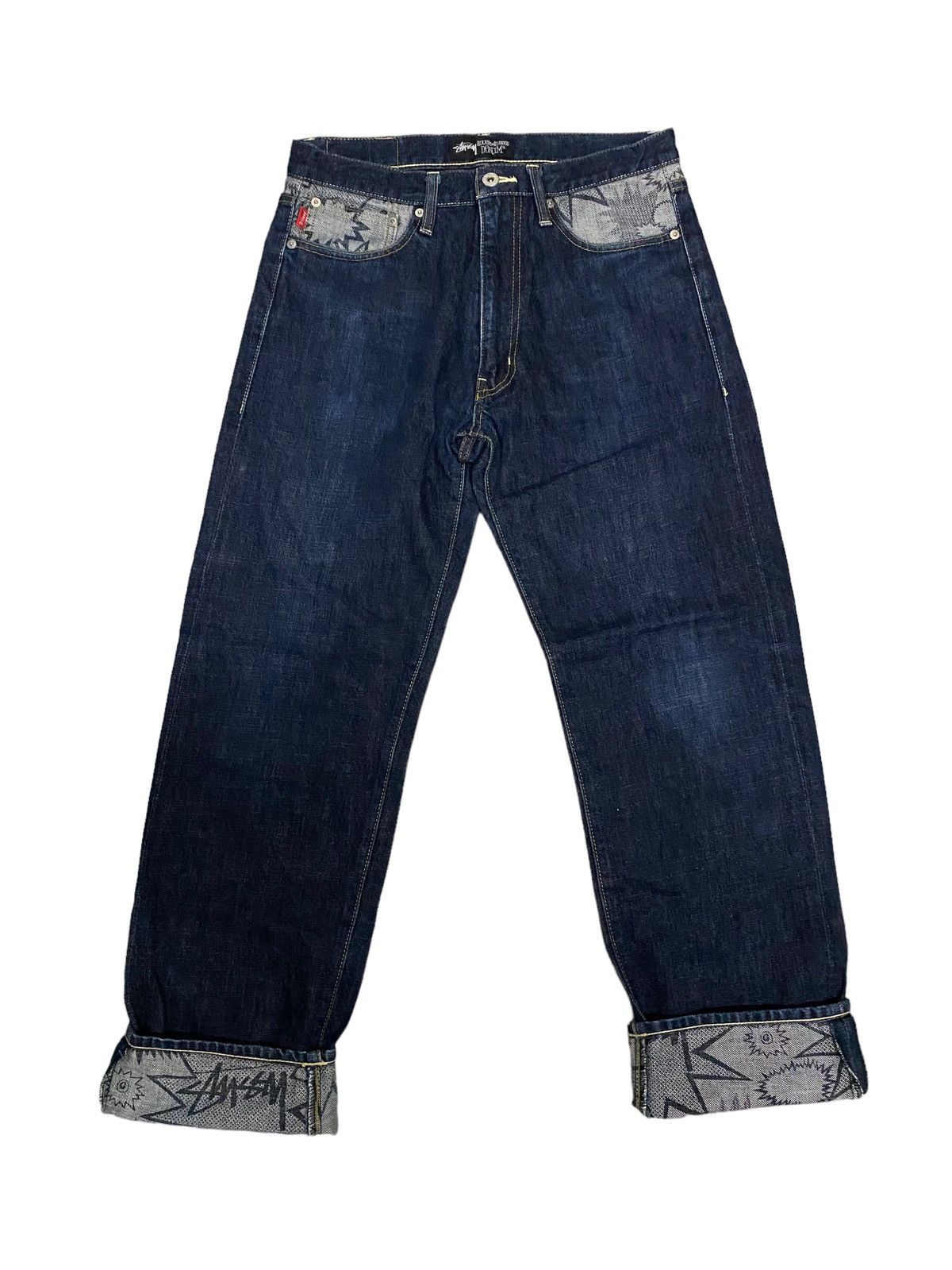 Streetwear × Stussy × Vintage Steals‼️Vintage Stussy Rough&Rugged Denim ...