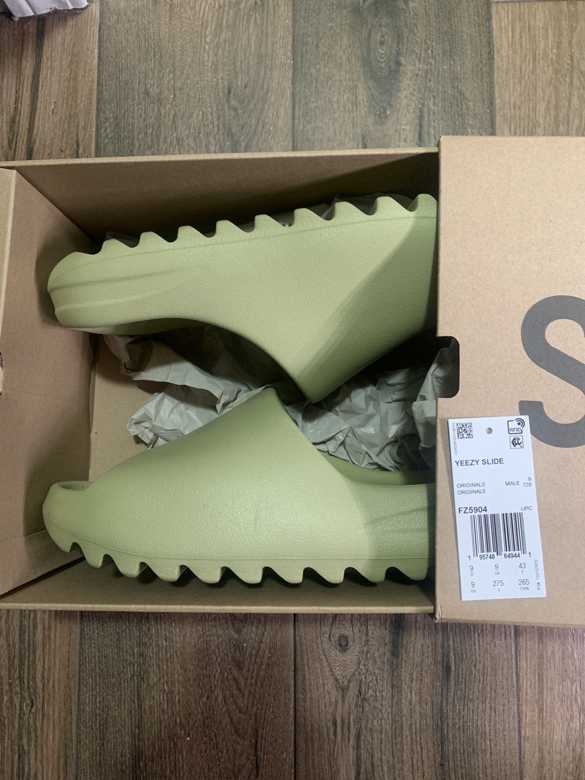 Adidas Yeezy slide resin | Grailed