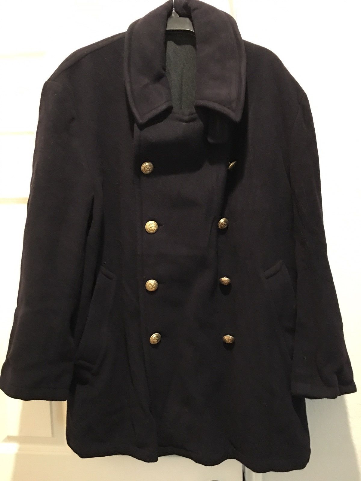 Italian Designers × Military Italian military Pea Coat Prada Marc ...