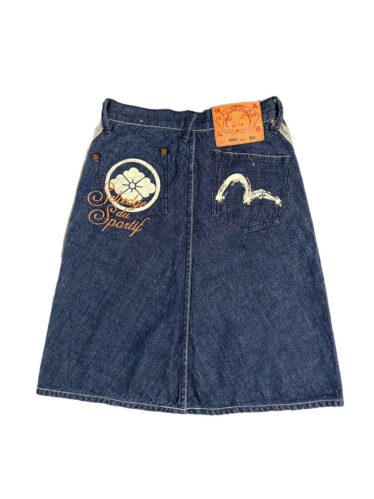 Evisu × Japanese Brand × Vintage Evisu skirt selvedge du sportif ...