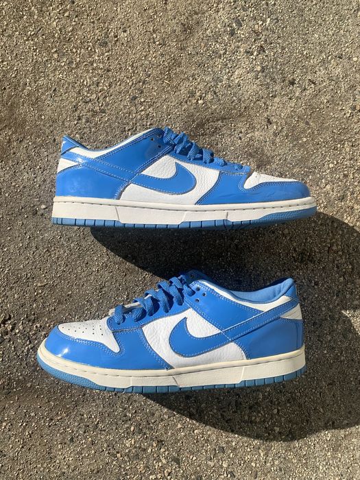 Nike Vntg Nike Dunk Low PL 2001 UNC Carolina | Grailed