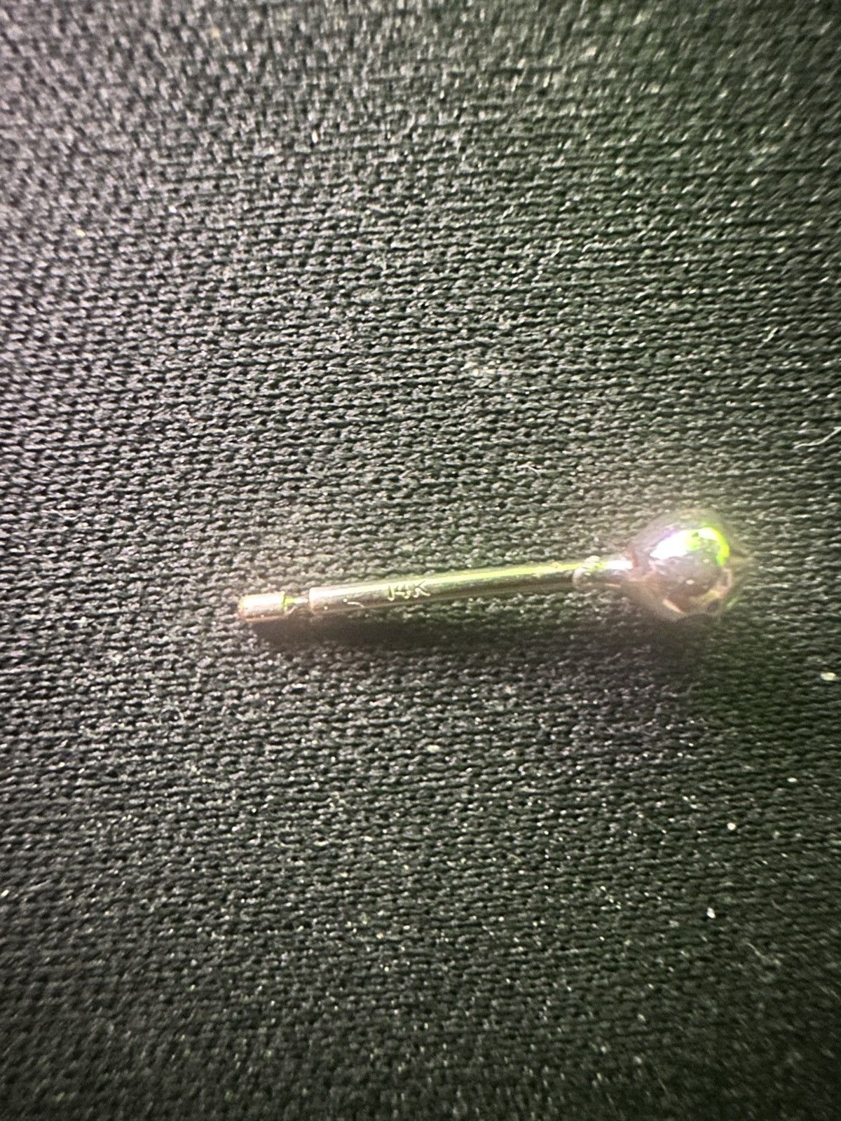 Chrome Hearts Chrome Hearts Mini Crossball Stud (brand new with receipt ...