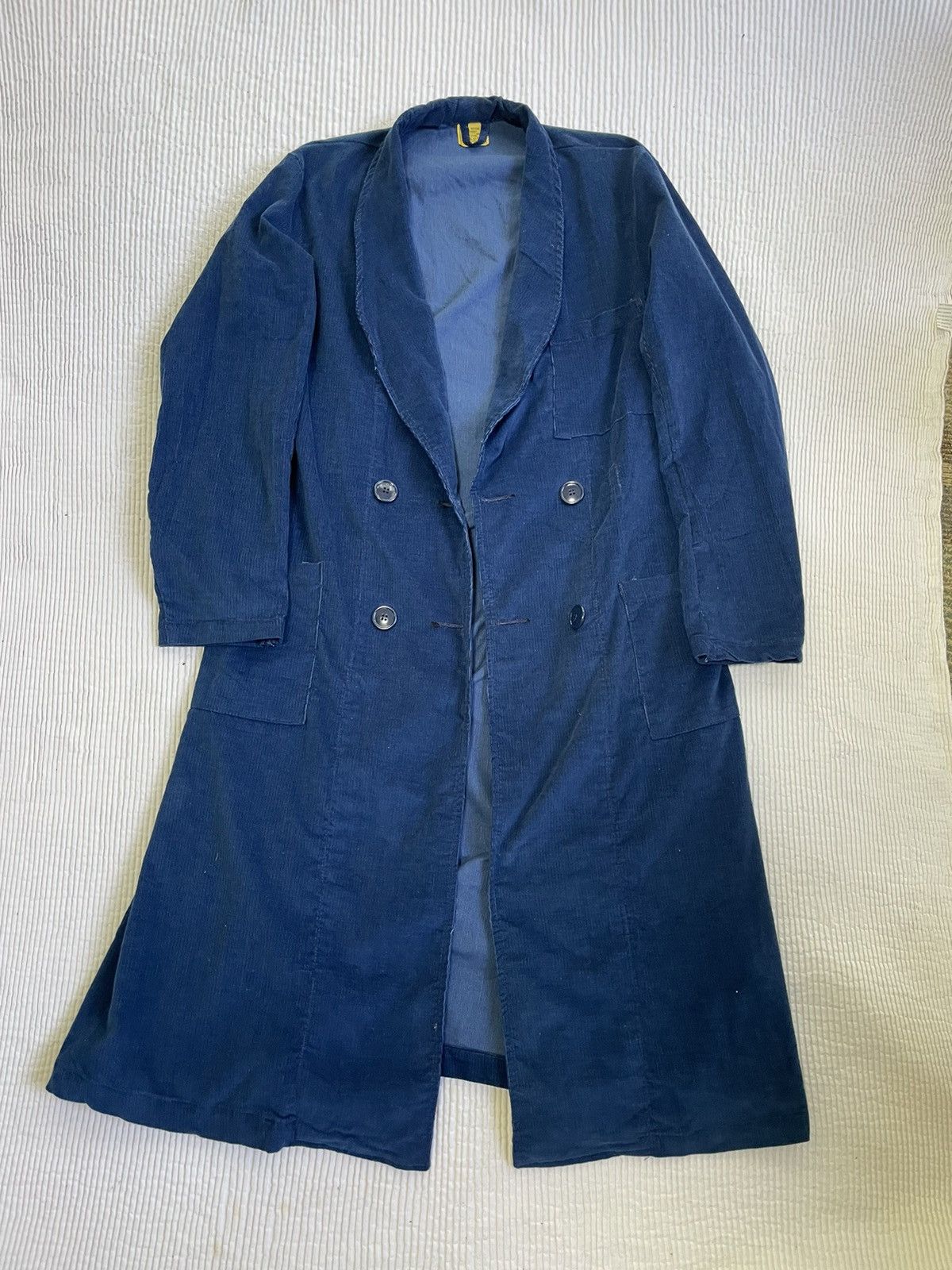 Kapital × Military × Visvim 70s Military Blue Corduroy USA Made Robe ...