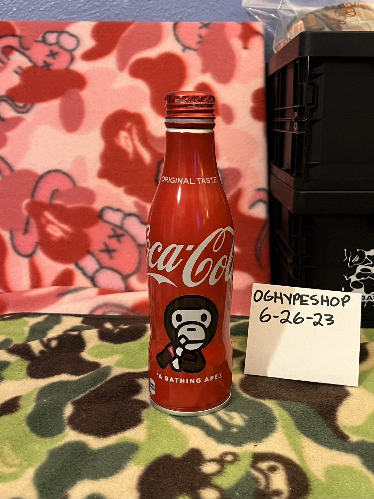 Bape × Coca Cola Bape Coke Can | Grailed