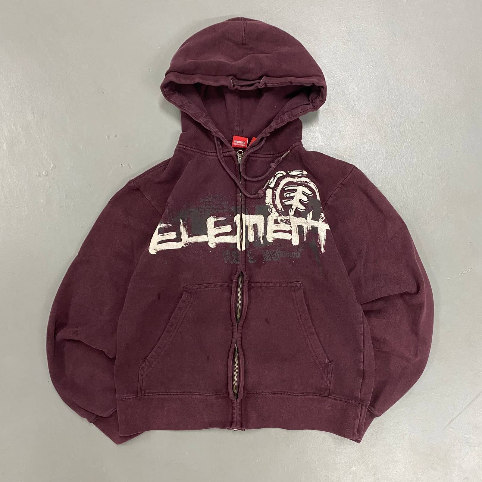 Element Cyber Goth Y2K Affliction Style Element Hoodie | Grailed