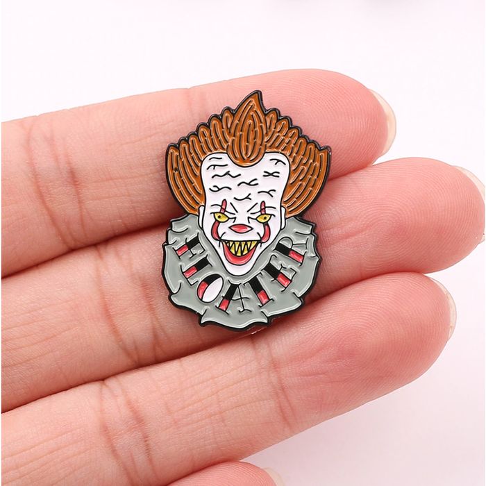 Enamel The Clown Pennywise From IT Enamel Pins 183 | Grailed