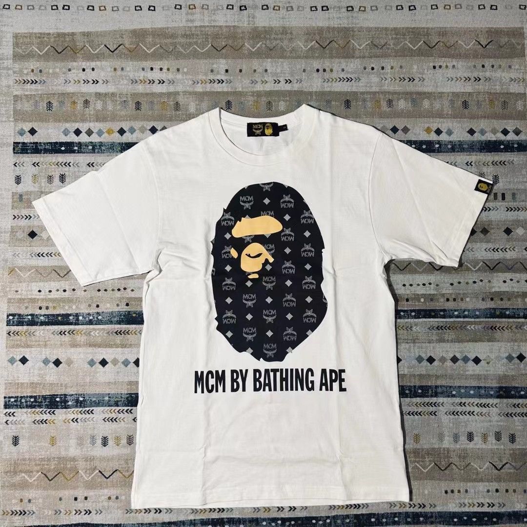 Bape × MCM BAPE x MCM TEE | Grailed