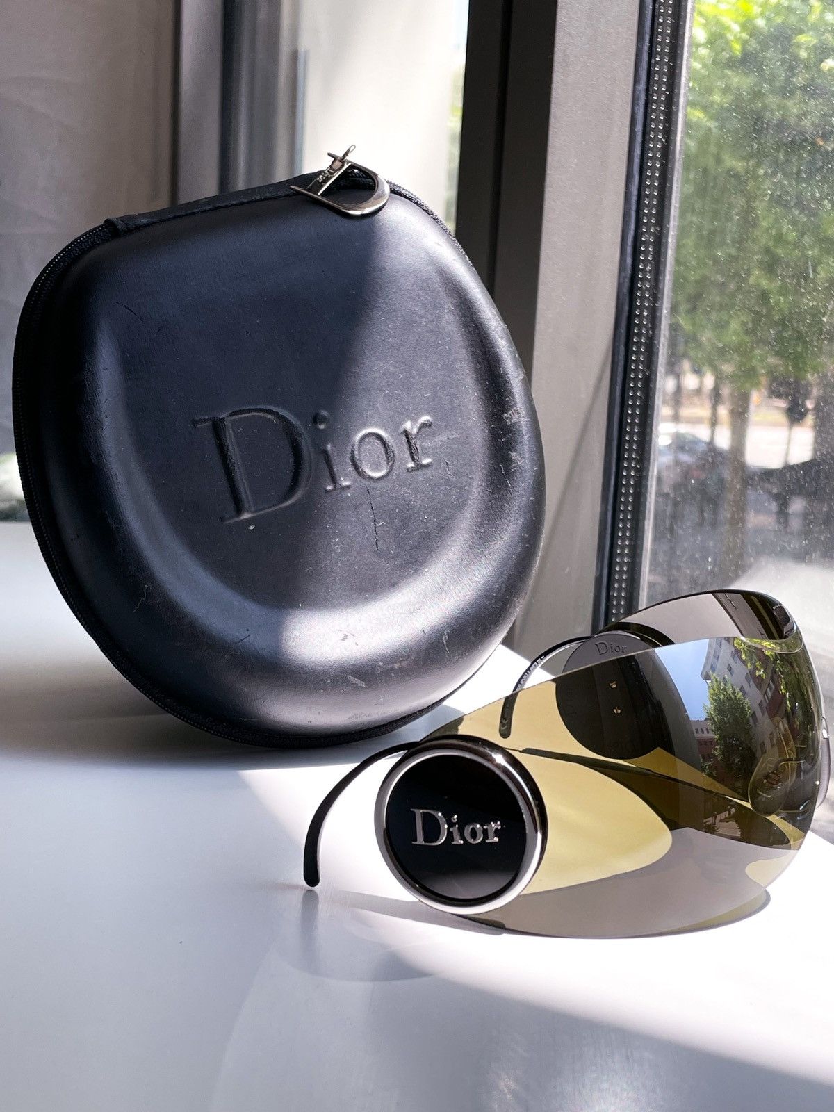 Dior Vintage Christian Dior Ski Sunglasses Shield Mask CD Sport 2 | Grailed