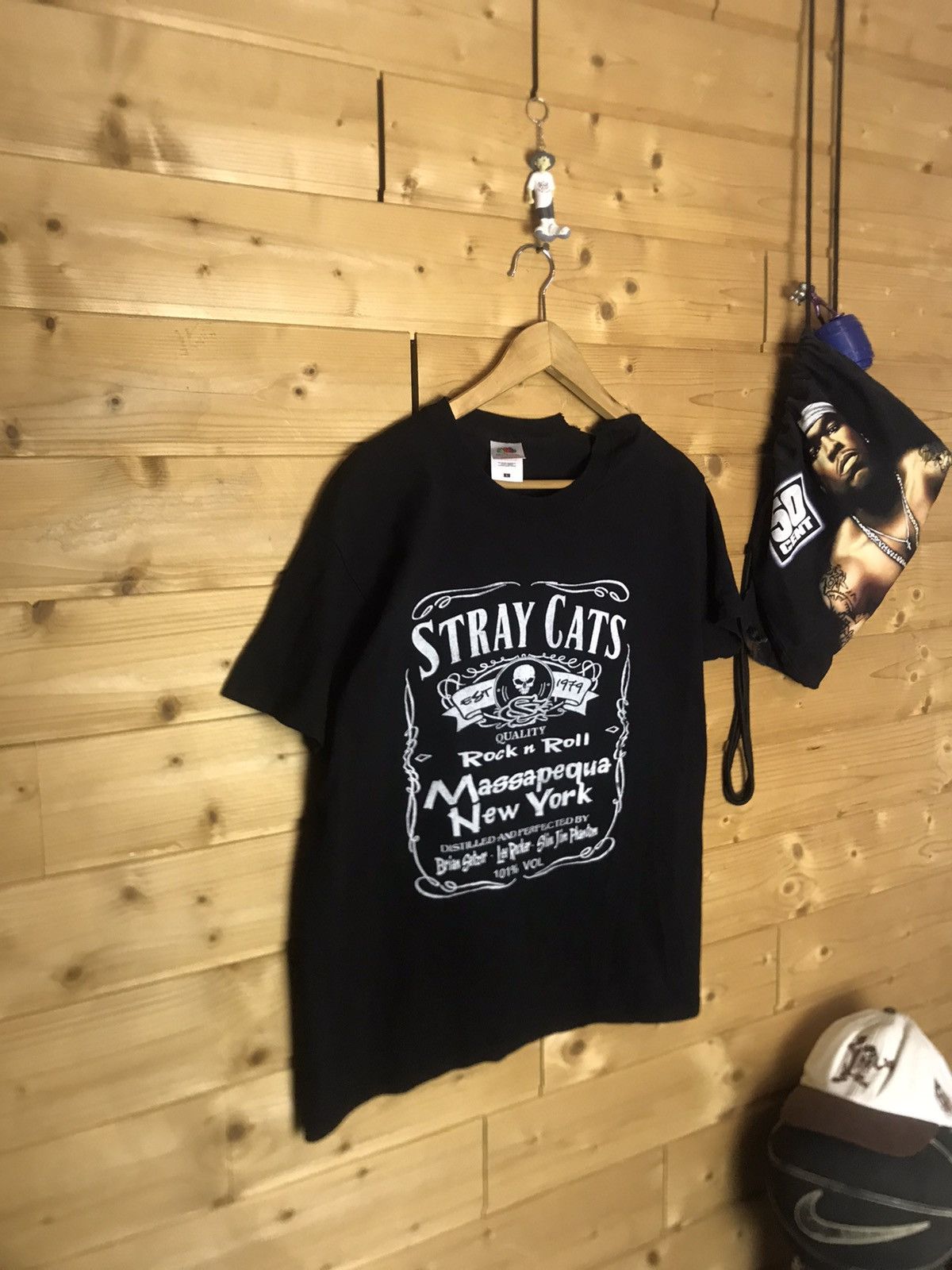 Band Tees × Rock T Shirt × Vintage Vintage Stray Cats t-shirt | Grailed