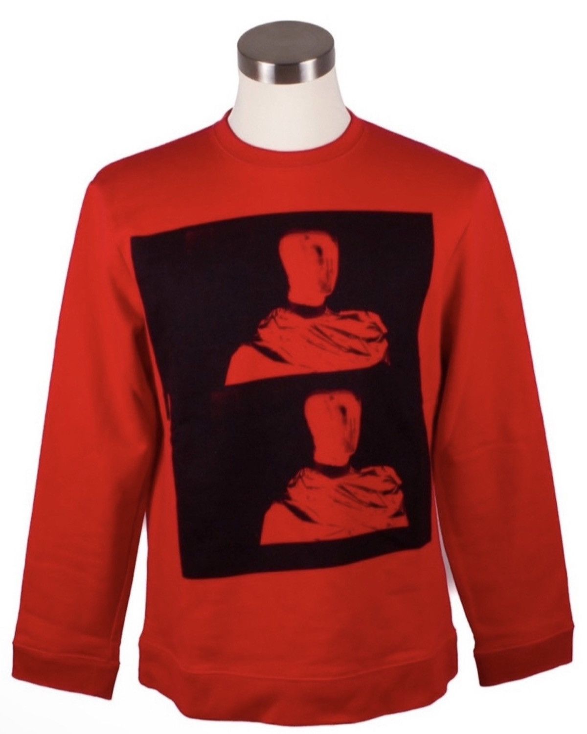 Raf Simons RAF SIMONS RED/BLACK COTTON SWEATSHIRTS | Grailed