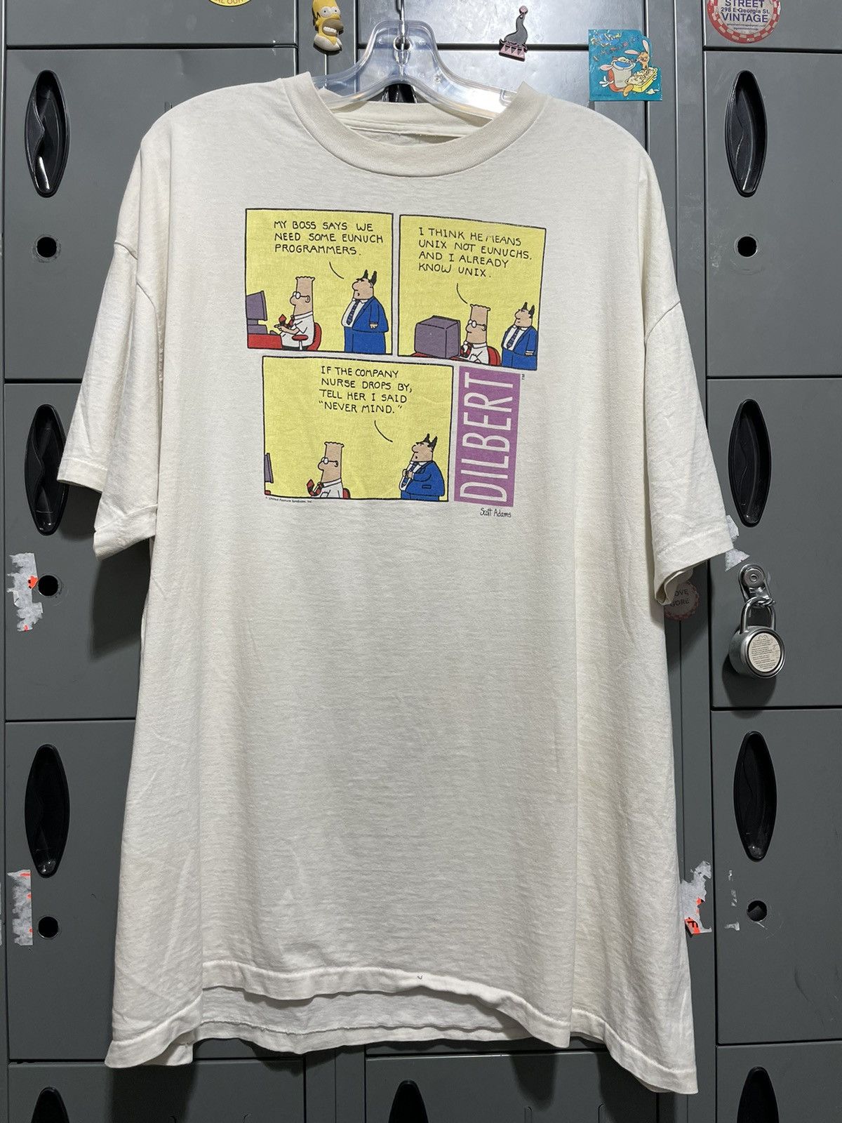 Comics × Humor × Vintage Vintage Dilbert office computer joke Unix ...