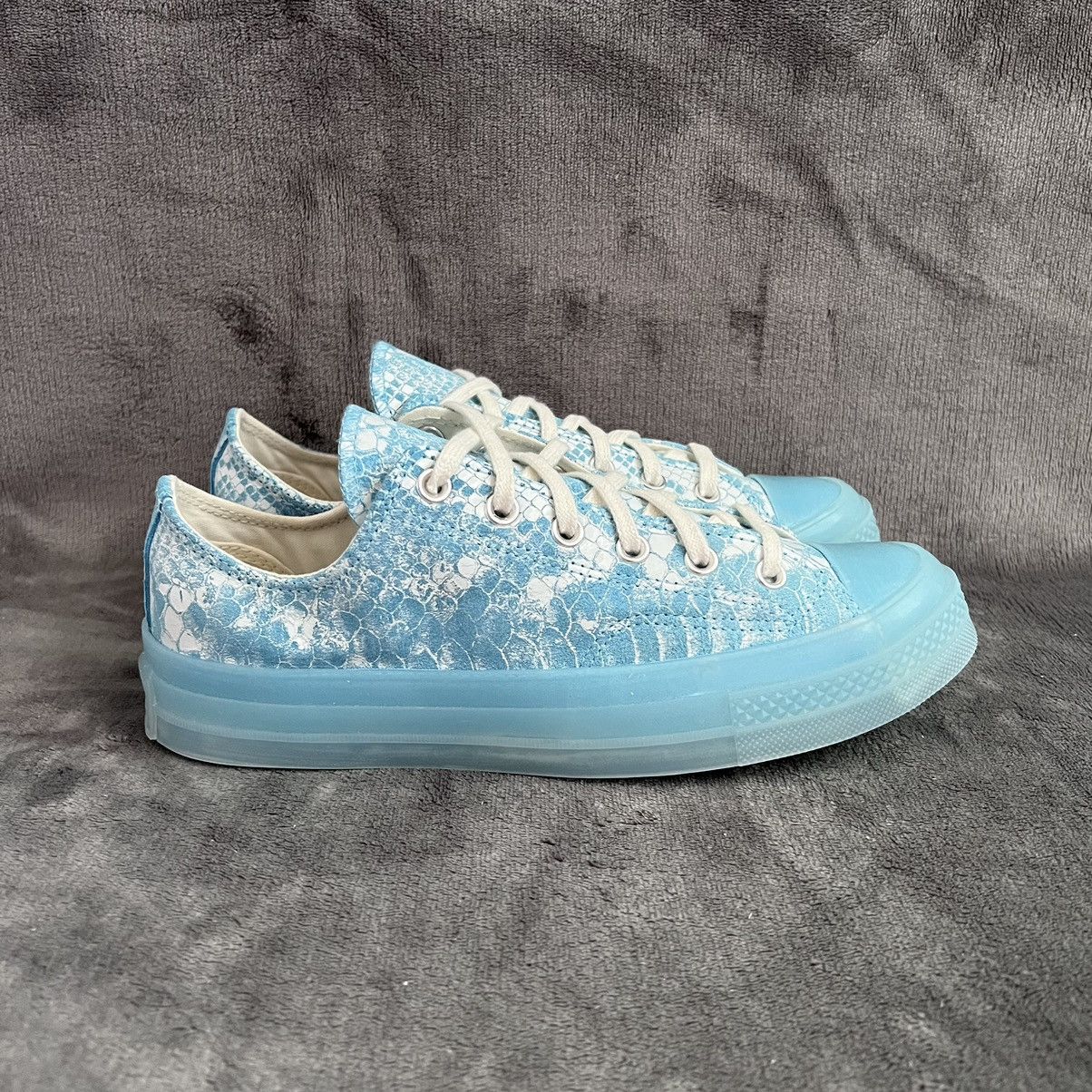 Converse 2022 Golf Wang X Converse Chuck 70 Low OX - Blue Python | Grailed