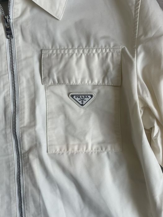 Prada Prada Renylon long sleeve zip up jacket | Grailed