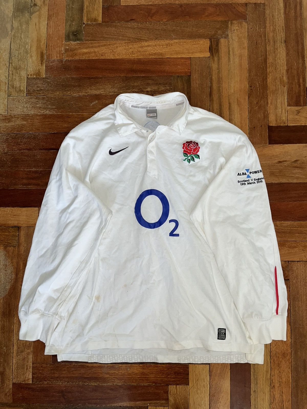 England Rugby League × Jersey × Vintage Nike England Rugby Vintage ...