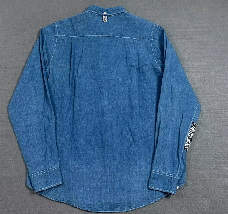 Visvim VISVIM LUNGTA PATCH SHIRT L/S CHAMBRAY | Grailed