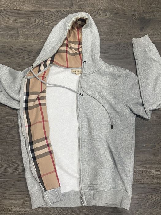 Burberry Burberry Zip Up Hoodie | Grailed
