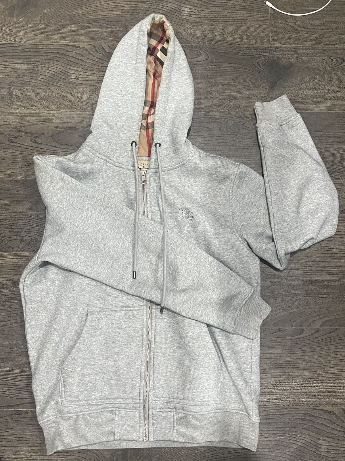 Burberry Burberry Zip Up Hoodie | Grailed