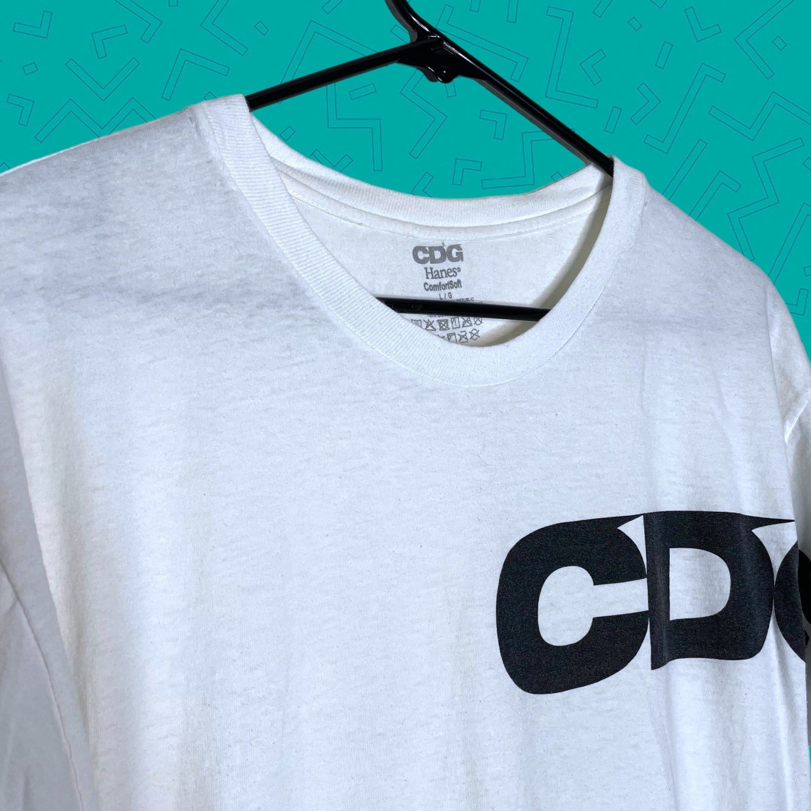 Comme des Garcons Comme des Garcons cdg logo hanes t shirt | Grailed