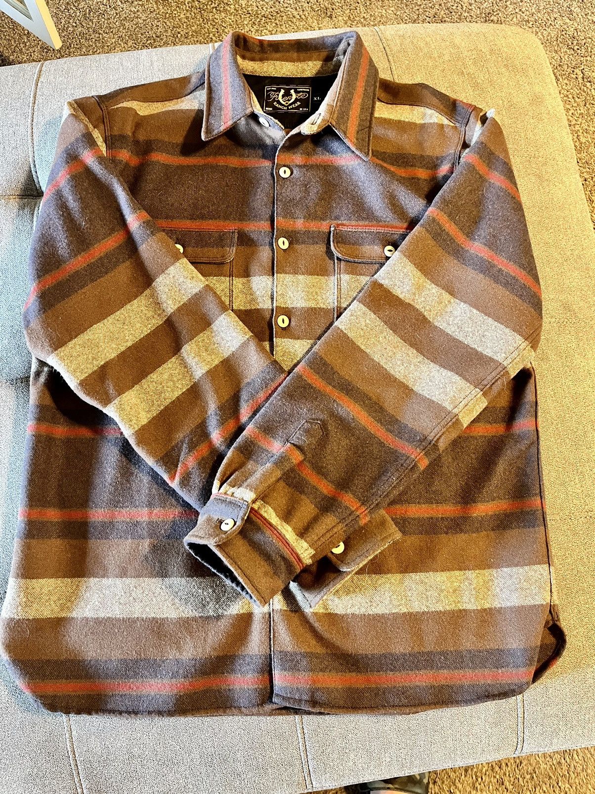 Freenote Freenote Cloth wool Striped Benson | Grailed