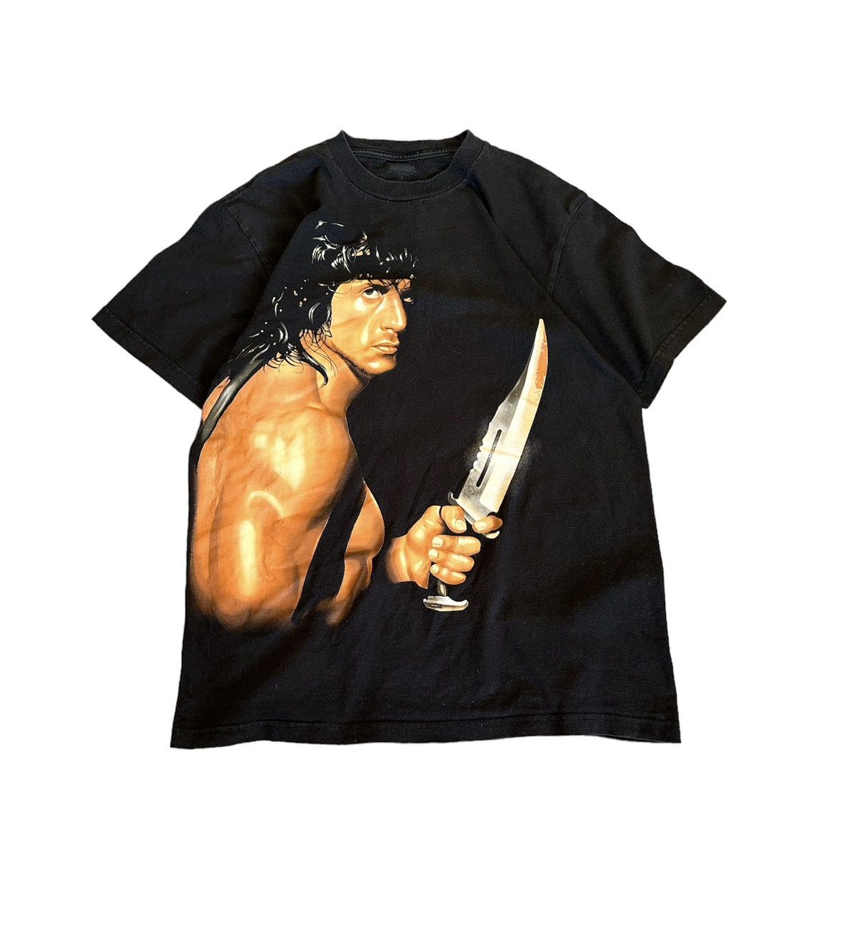 Movie × Vintage Rambo Overprint Tee | Grailed