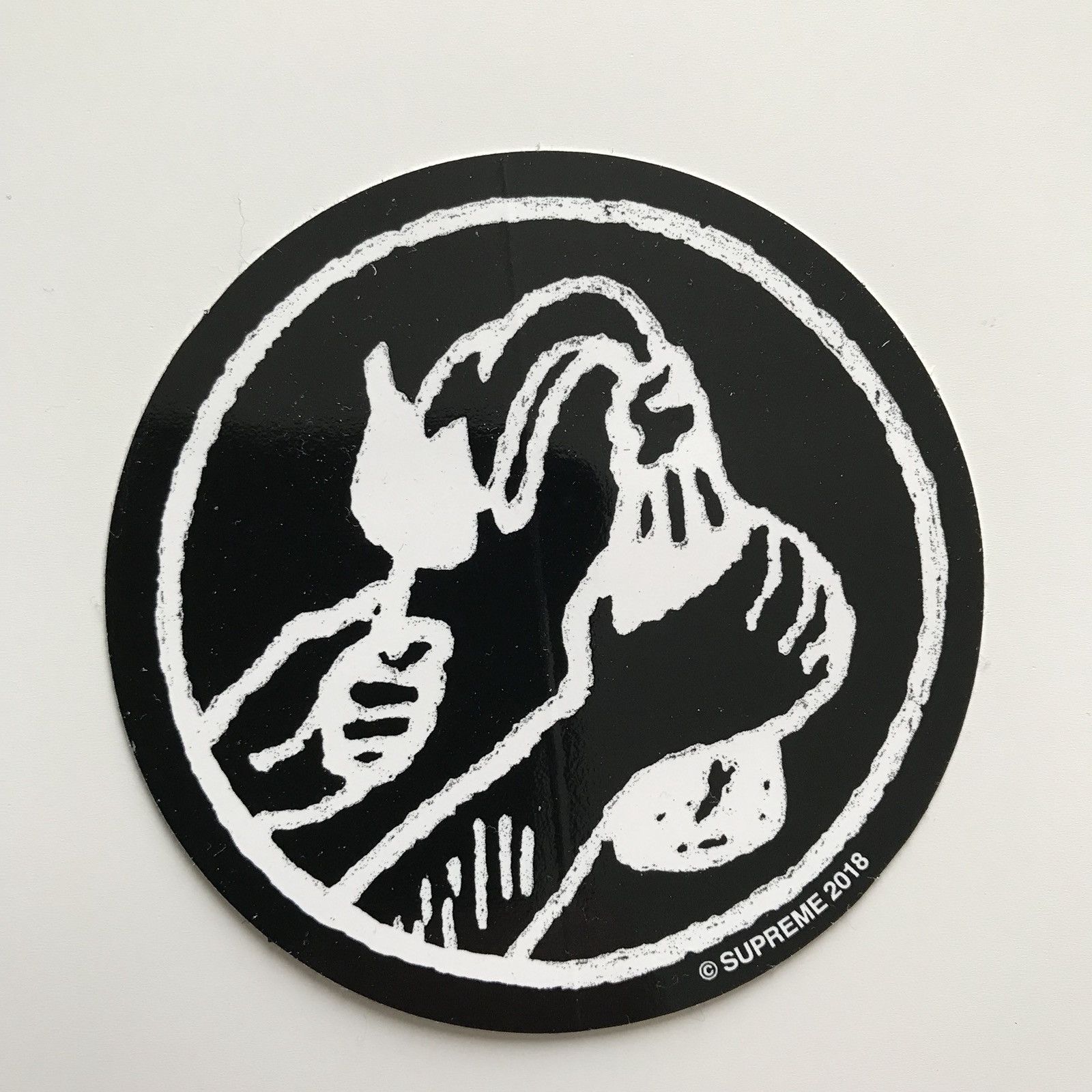 Supreme Molotov Sticker | Grailed