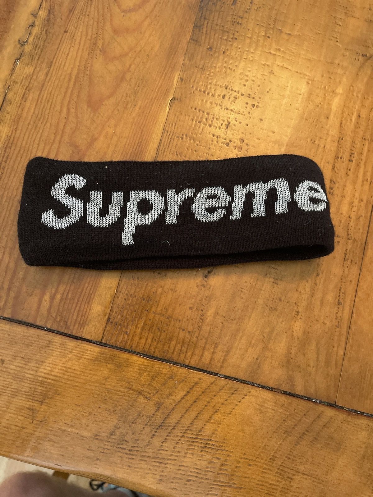 Supreme Black Supreme New Era Headband | Grailed